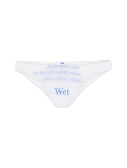 Di Petsa Wet Script Briefs